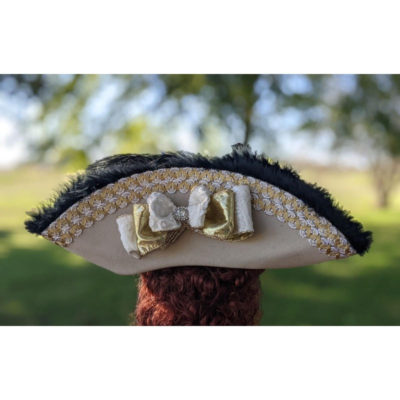 Steampunk Fancy Tricorn, Decorated Tricorn