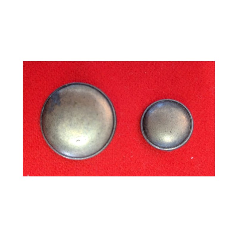 18th Century Antique Pewter Buttons